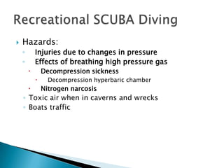 Scuba diving | PPTX