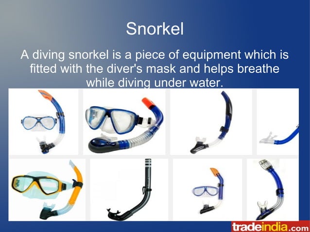 Scuba Diving Equipment List | PDF