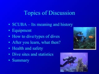 Scuba diving presentation | PPT