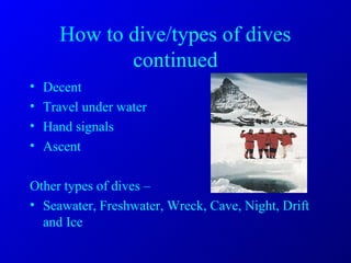 Scuba diving presentation | PPT
