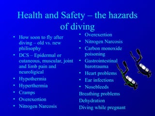Scuba diving presentation | PPT