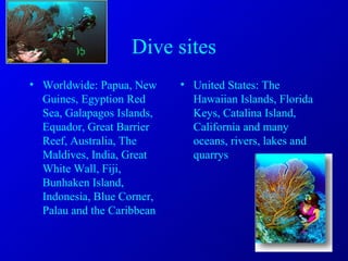 Scuba diving presentation | PPT
