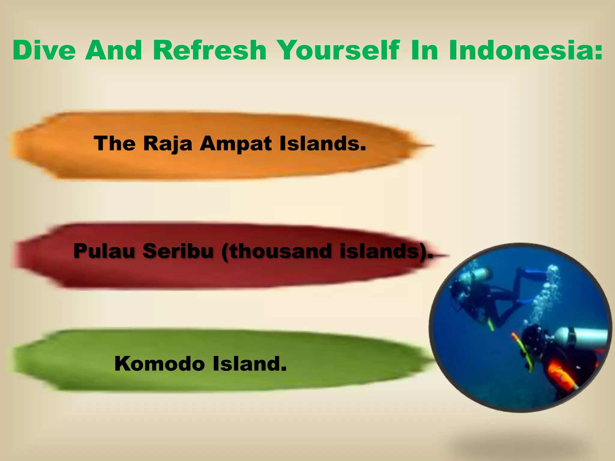 Scuba great destinations | PPT