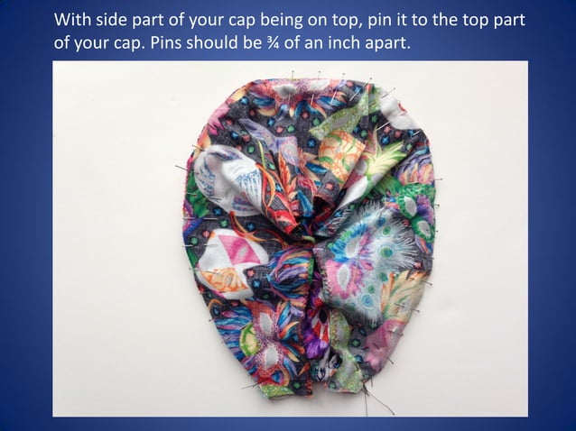 Scrub Caps Printable Pattern and How To DIY Tutorial (version 2 ...