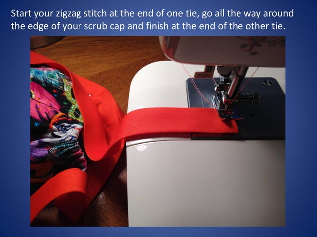 Scrub Caps Printable Pattern and How To DIY Tutorial (version 2 ...