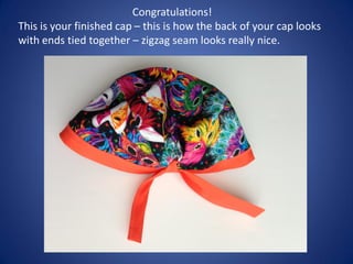 Scrub Caps Printable Pattern and How To DIY Tutorial (version 2 ...
