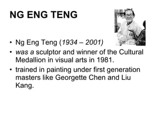 Sculpting life with ng eng teng | PPT