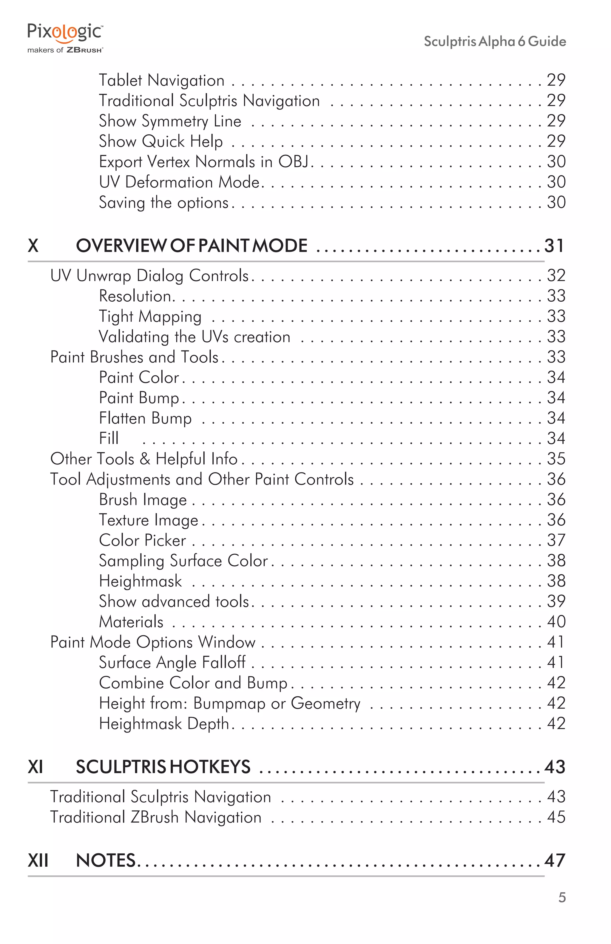 Sculptris alpha6 documentation | PDF