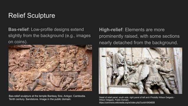 Sculptural Types and Methods - Overview - | PPTX