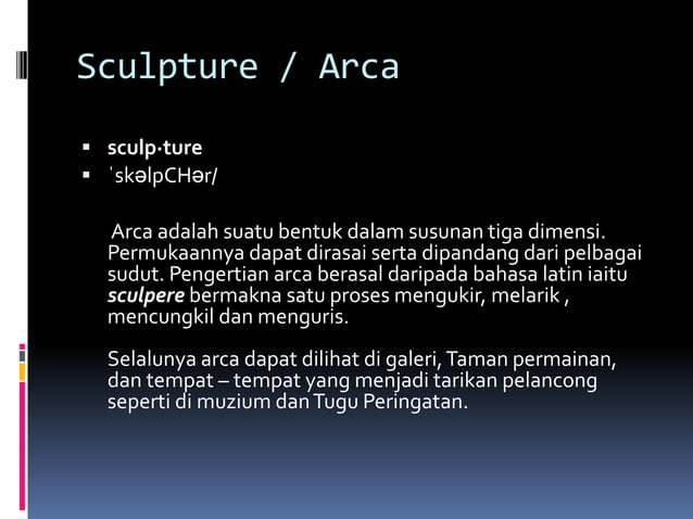 Jenis-jenis Arca | PPTX