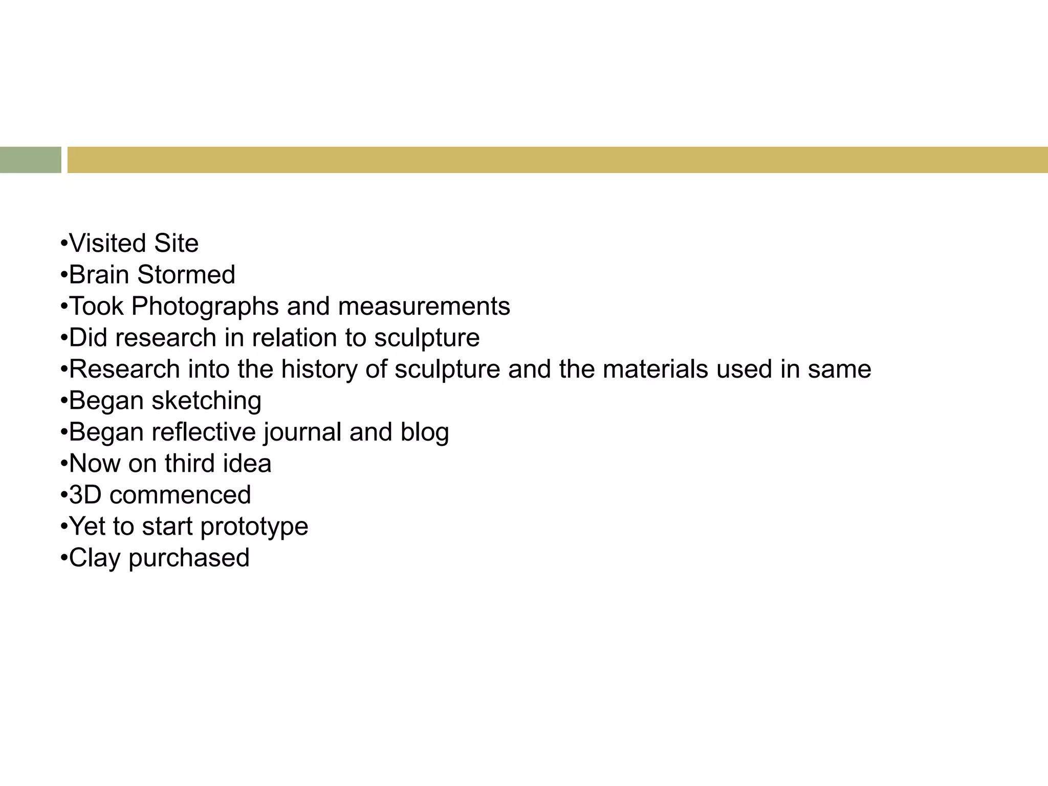 Sculpture presentation. | PPT