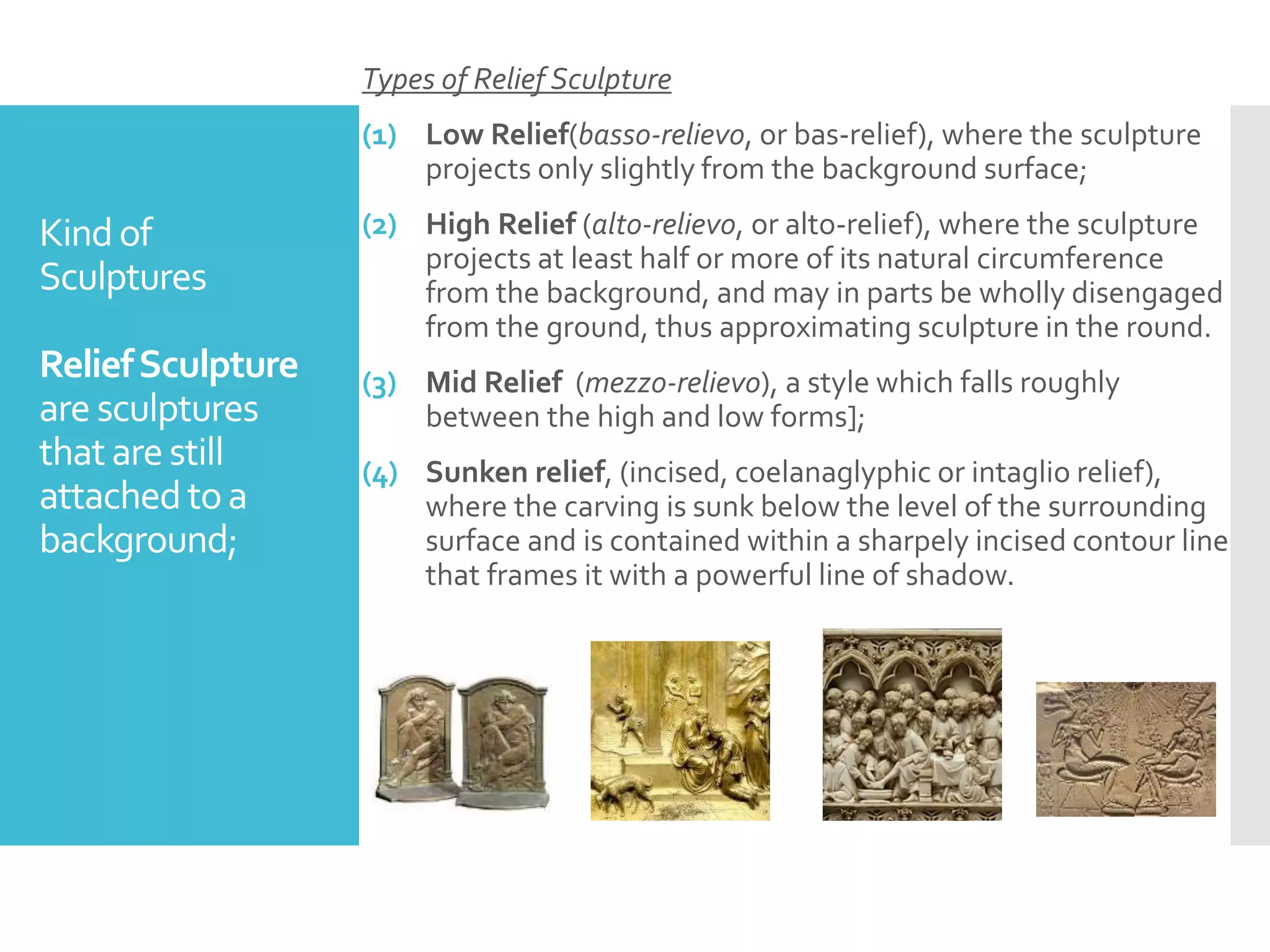Sculpture lecture 1 1 definition | PPTX
