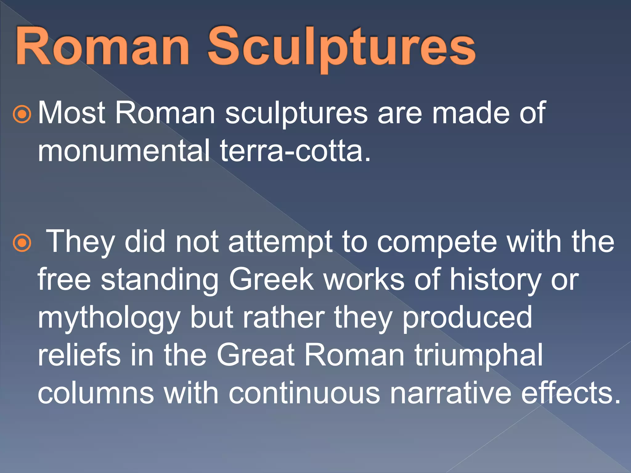 Sculptures of Ancient, Classical and Medieval Period | PPTX