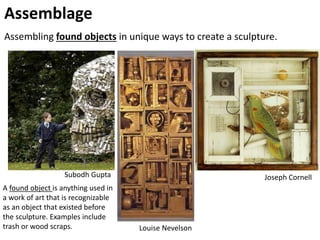 Sculpture: Types and Means of Production | PPTX