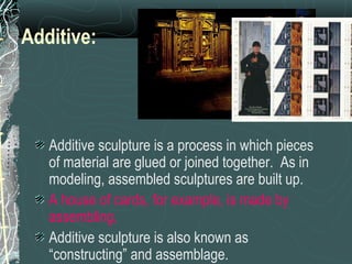Sculpture vocabulary | PPT