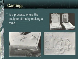 Sculpture vocabulary | PPT