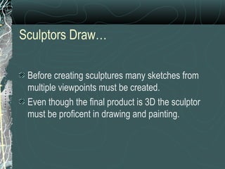 Sculpture vocabulary | PPT