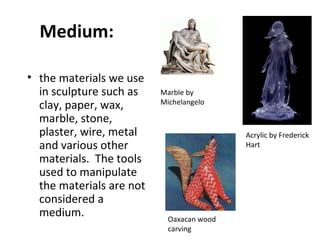 Sculpture vocabulary 2 | PPT