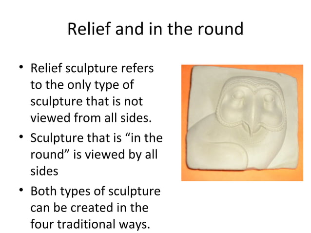 Sculpture vocabulary 2 | PPT