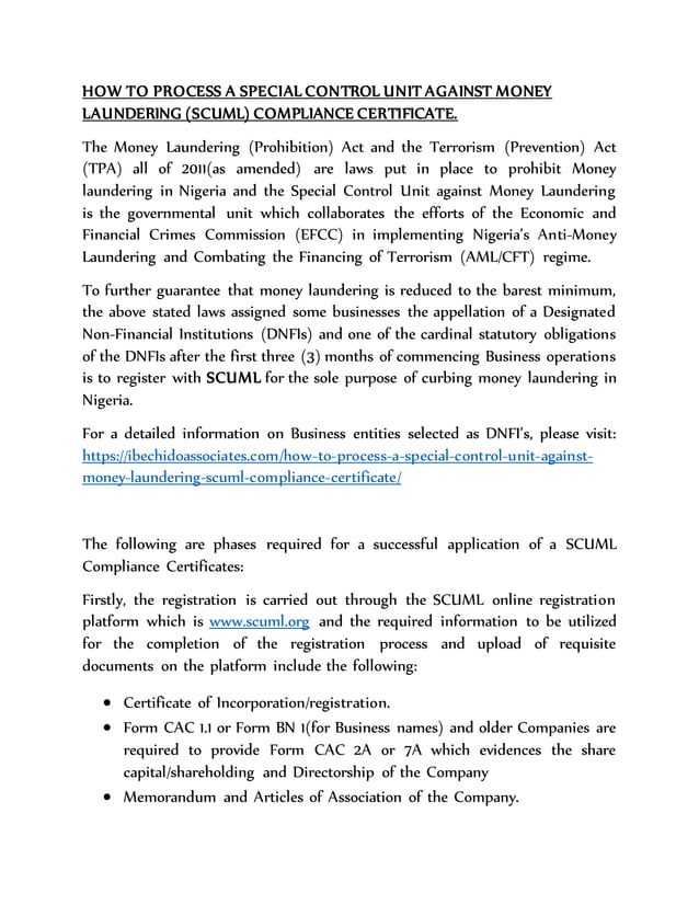 Scuml amended | DOCX | Business Accounting & Finance | Business