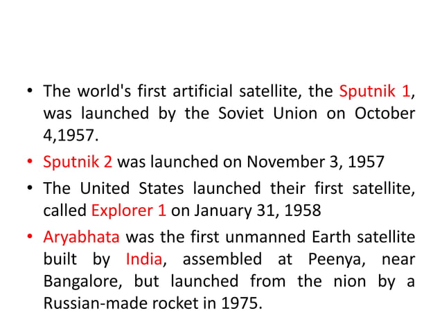 CEC 352 - SATELLITE COMMUNICATION UNIT 1 | PPTX | Geography | Science