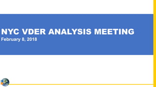 Value of Distributed Energy Resources (VDER) Presentation | PDF