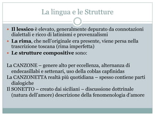 Scuola poetica siciliana | PPT