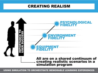 Using Simulation to Orchestrate Memorable Learning Experiences | PDF ...