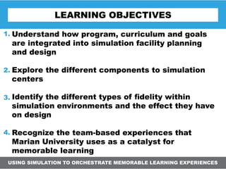 Using Simulation to Orchestrate Memorable Learning Experiences | PDF ...