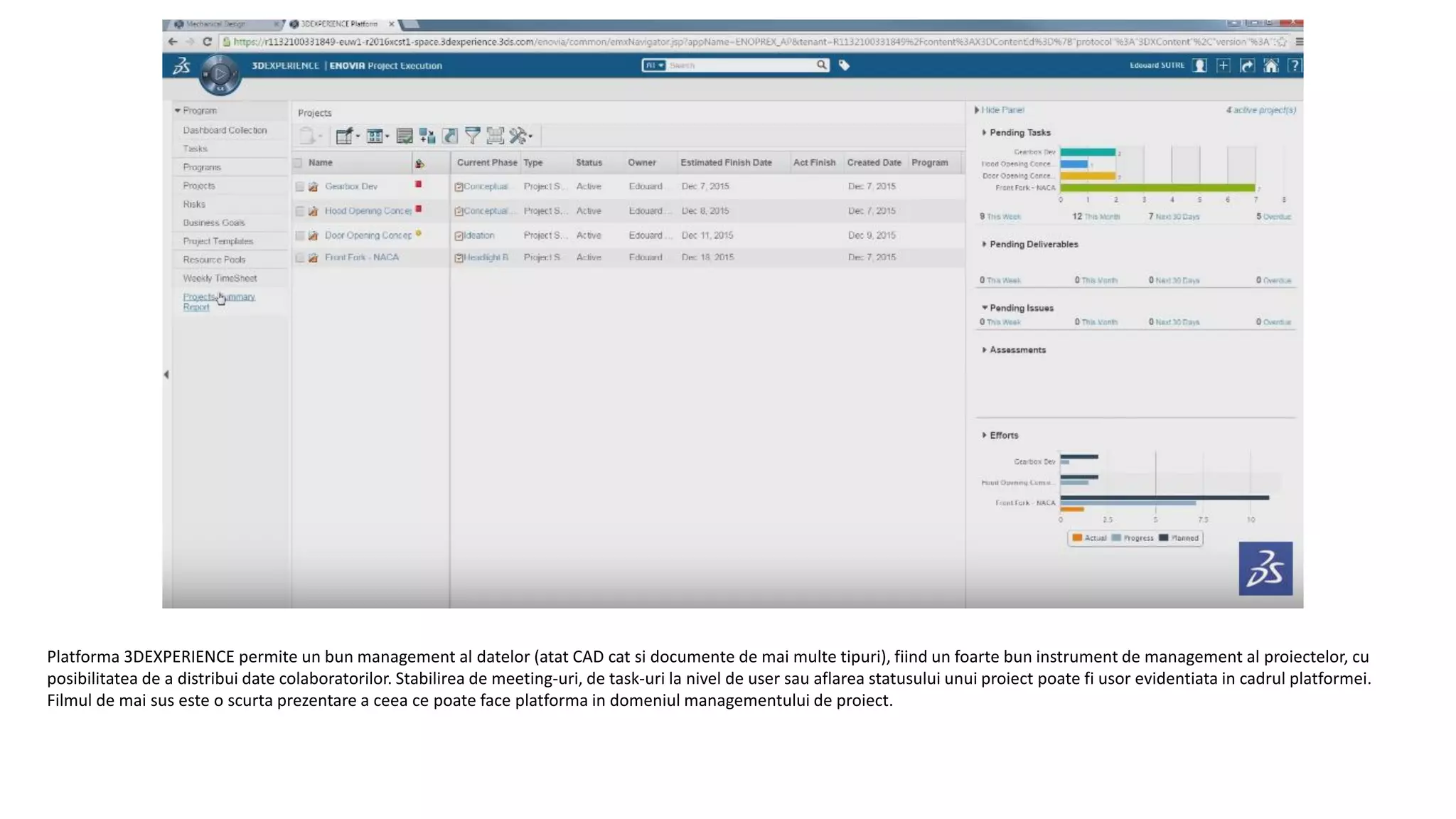 Scurta prezentare platforma 3 dexperience | PPT