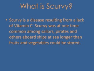 Scurvy | PPTX