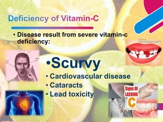 Vitamin-C deficiency disease Scurvy. | PPTX