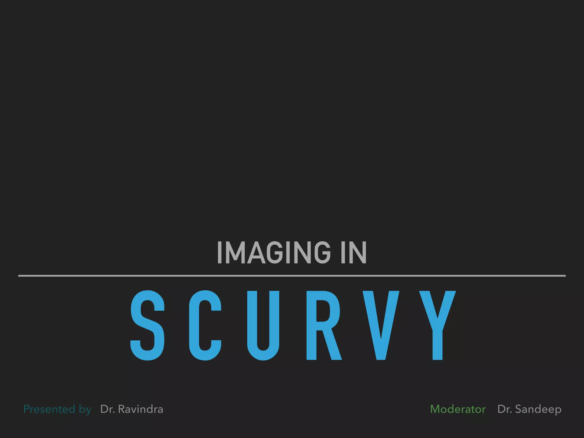 Scurvy | PDF