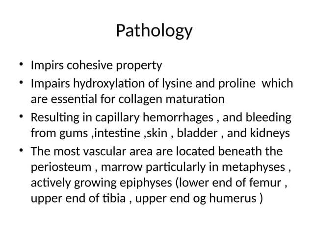 Disease caused by vitamin c Scurvy.pptx