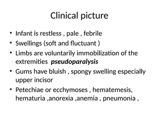 Disease caused by vitamin c Scurvy.pptx
