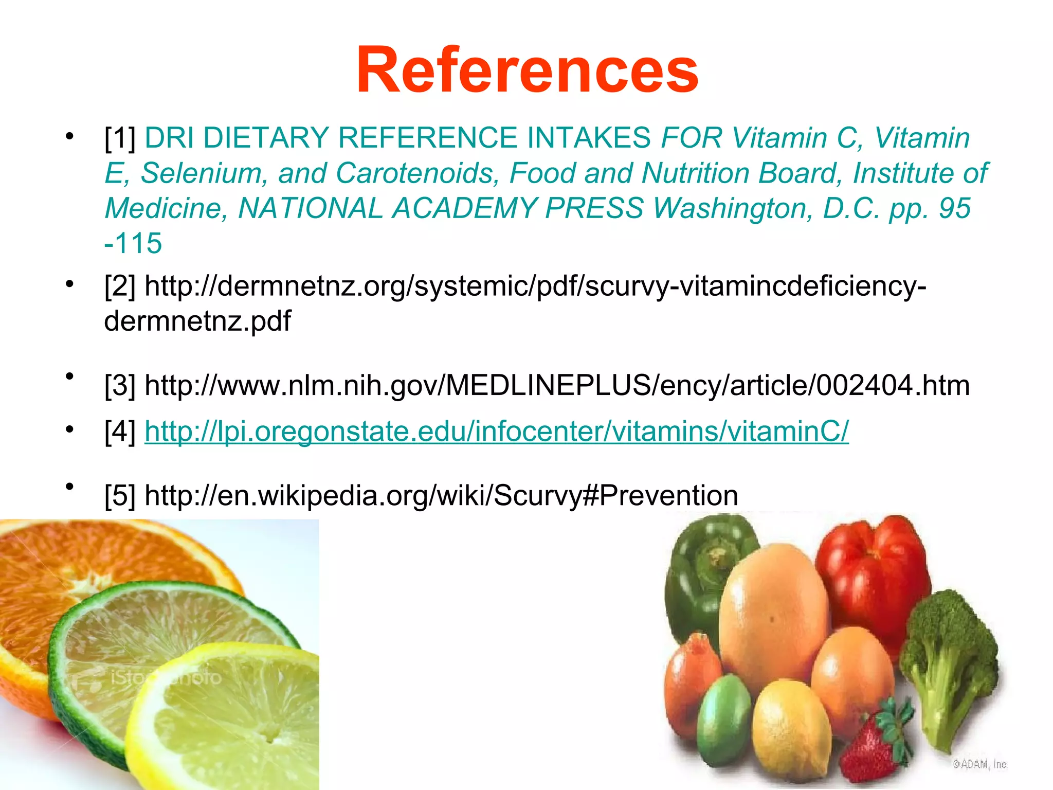 Scurvy Disease | PPT