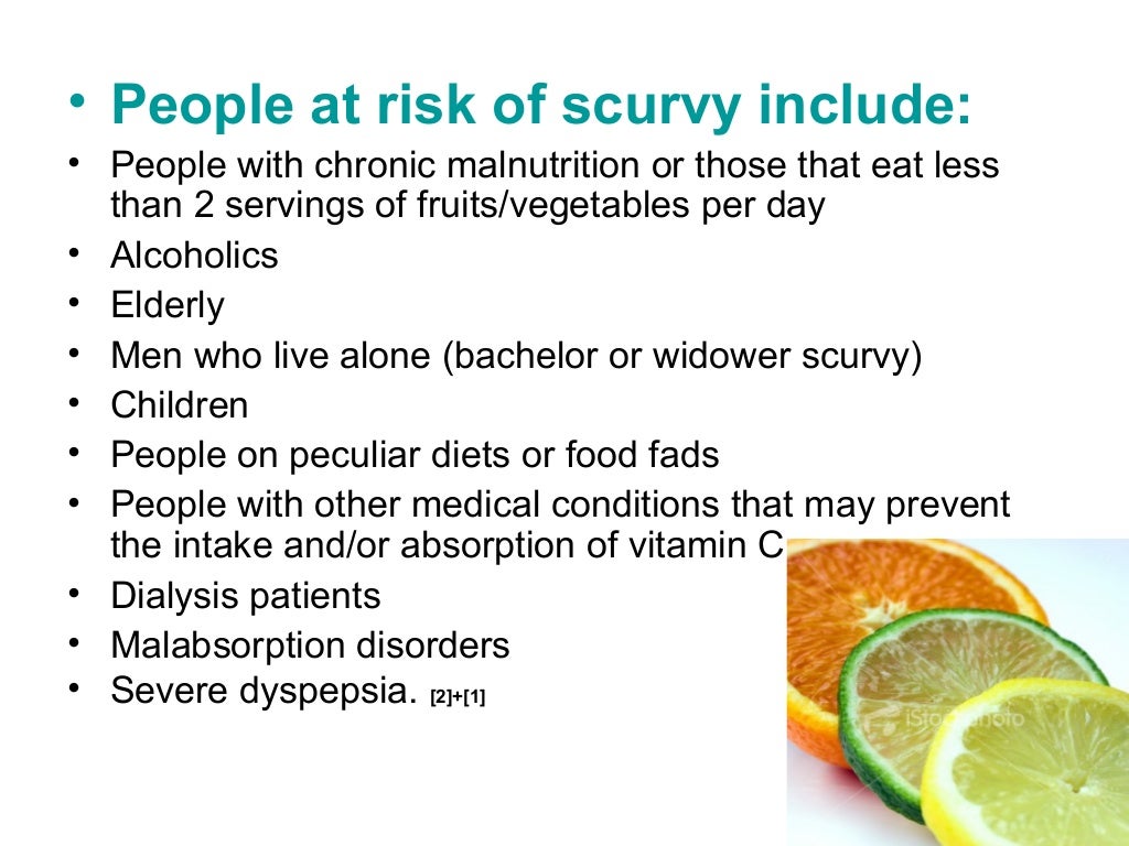 Scurvy Disease