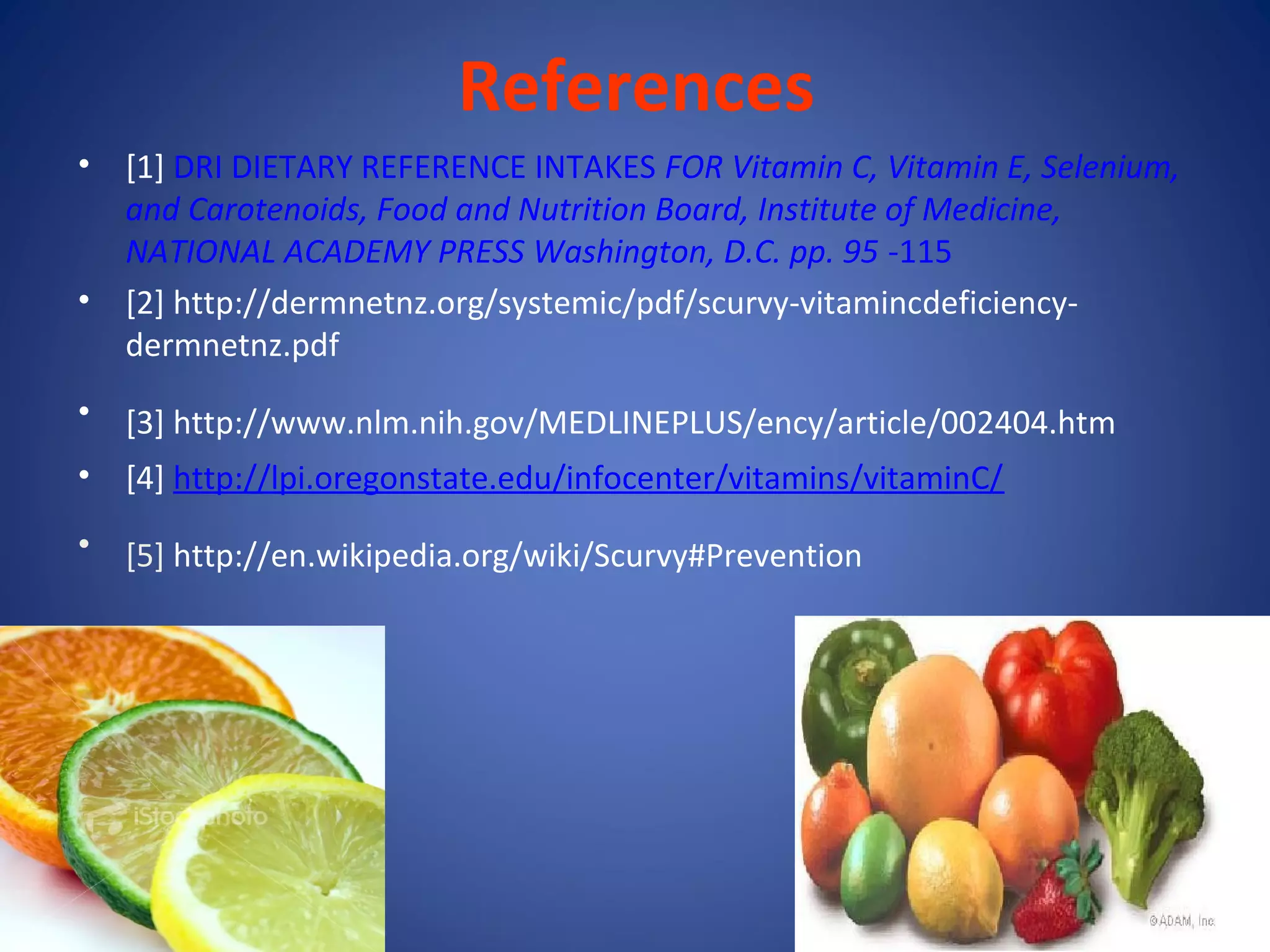 Scurvy | PPT