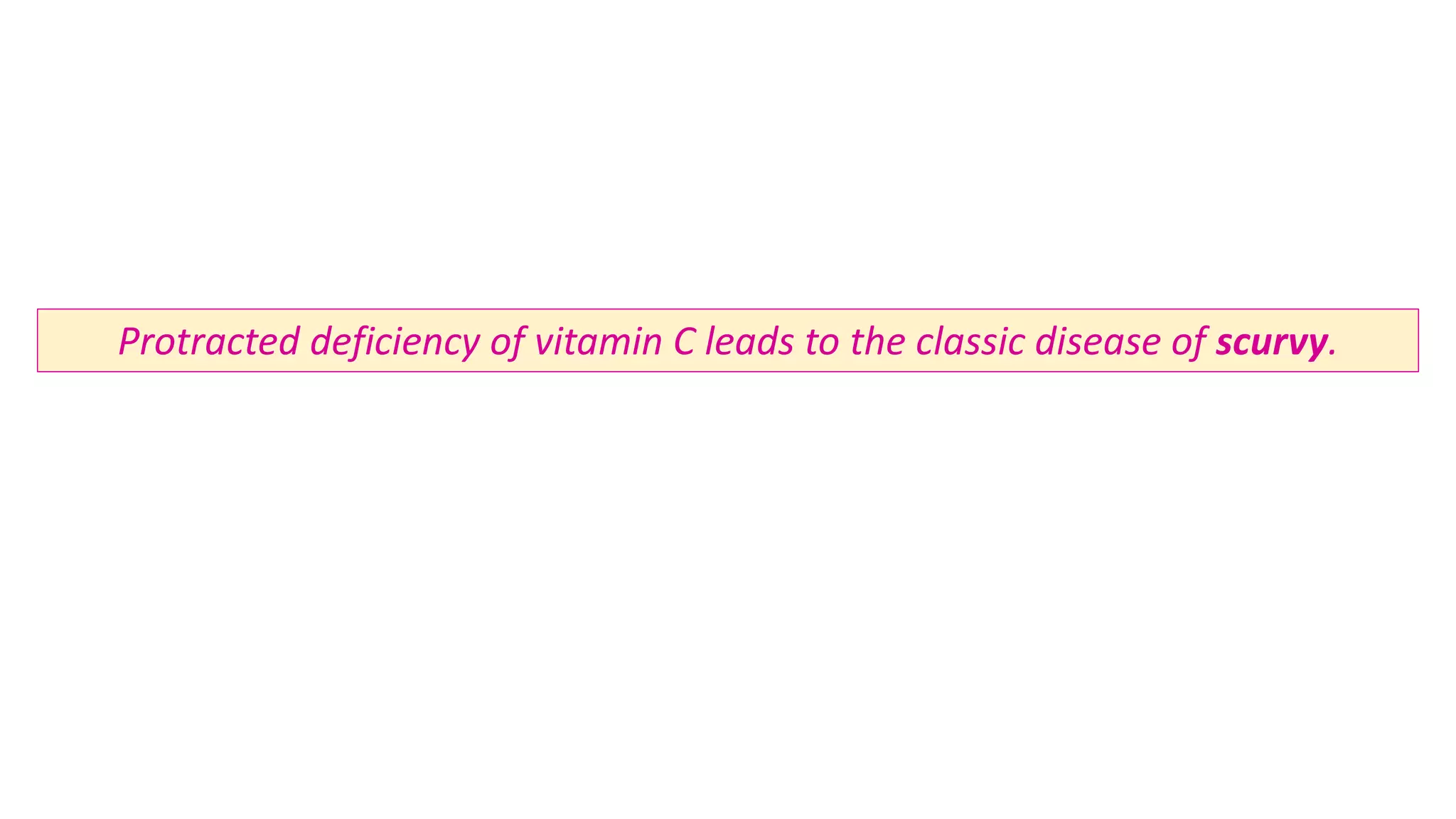 Scurvy (deficiency of vitamin C) | PDF