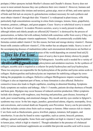 Scurvy is a disease resulting from a deficiency o.pdf | Free Download