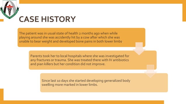 scurvy case scanario and description final.pptx | Blood Disorders | Diseases and Conditions