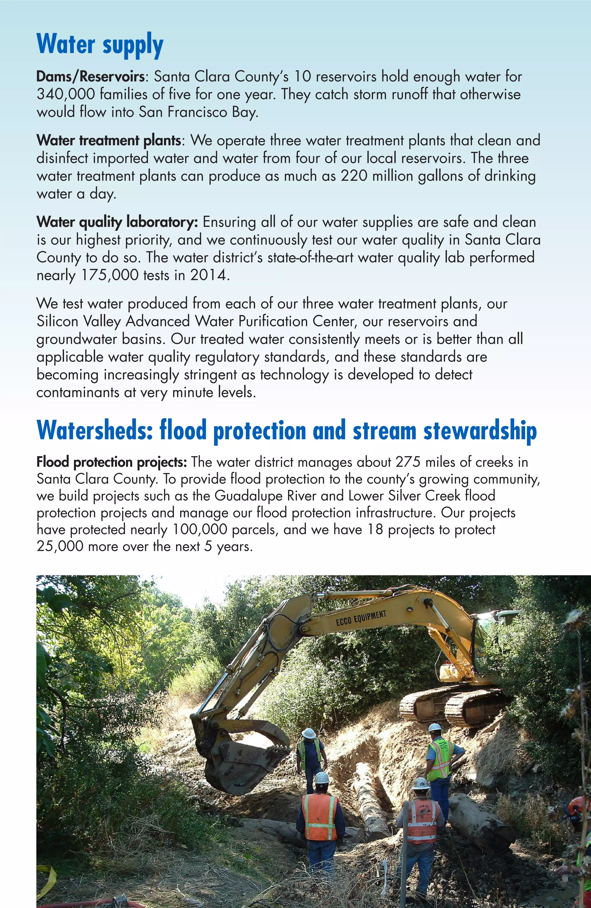 Fast Facts - Santa Clara Valley Water District | PDF