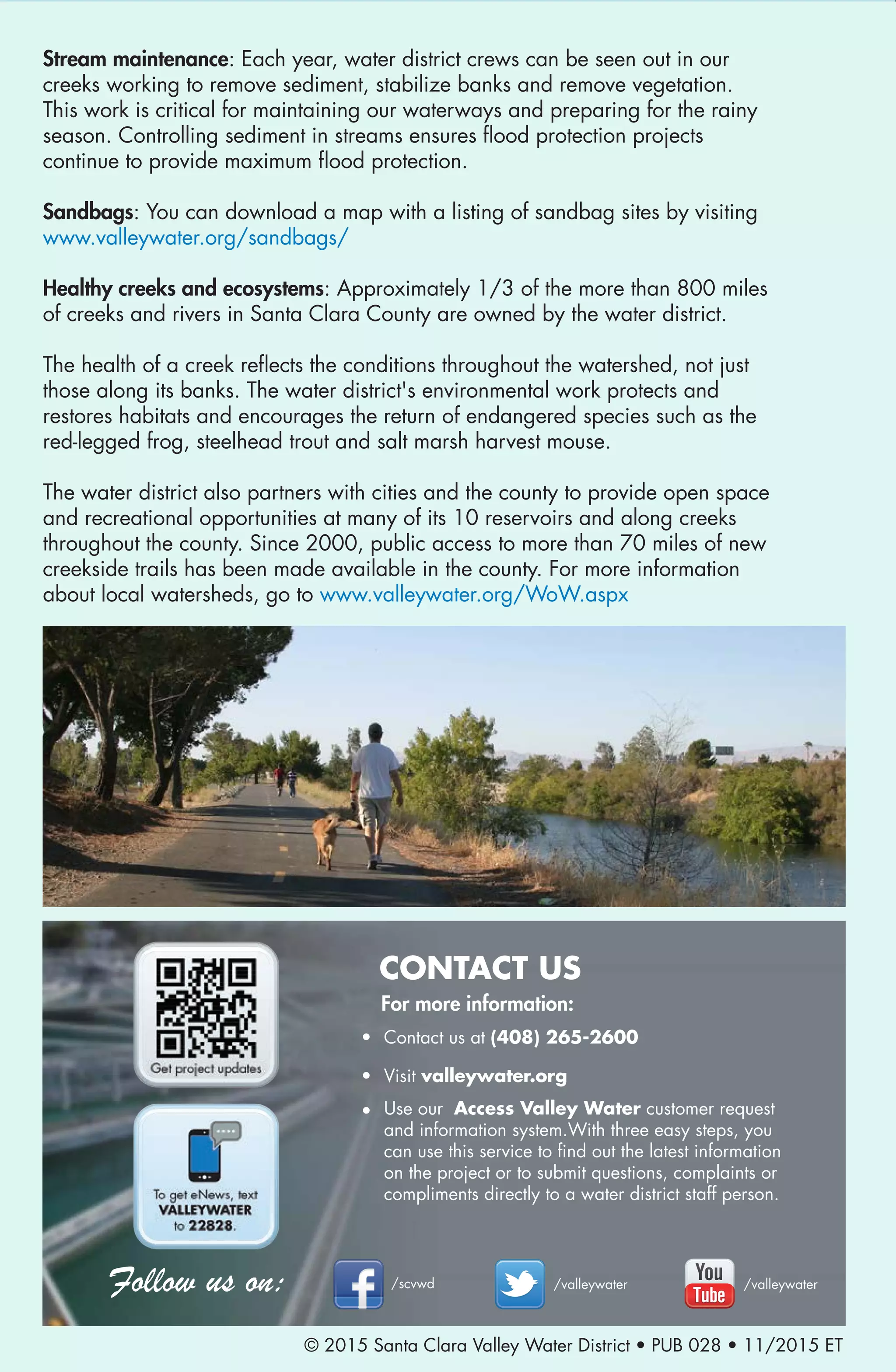 Fast Facts - Santa Clara Valley Water District | PDF