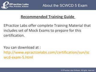 SCWCD 5 study guide | PPT | Web Development | Internet