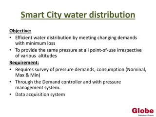 Smart City Water Distribution | PPTX