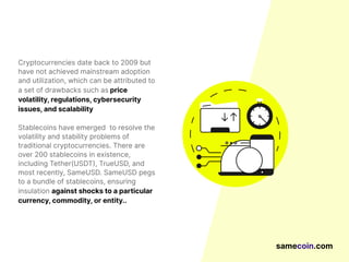 Why is stablecoin a great invention? | PDF