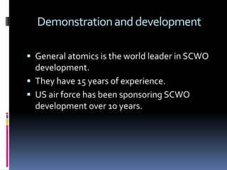 Supercritical water oxidation process | PPT