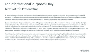 Getting the Most from Your CA Advanced Authentication Solution | PPT