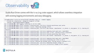 ScyllaDB V Developer Deep Dive Series: Rust-Based Drivers and UDFs with ...
