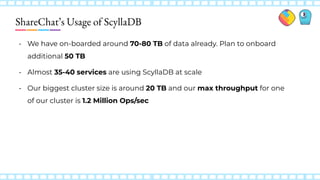 ShareChat’s Path to High-Performance NoSQL with ScyllaDB | PDF